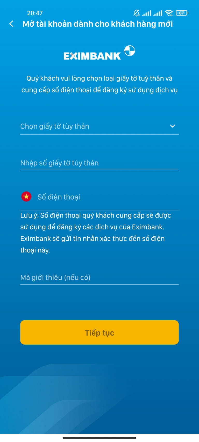 Mở tài khoản Eximbank nhận 50K miễn phí 2022 - Kiếm Thẻ Cào